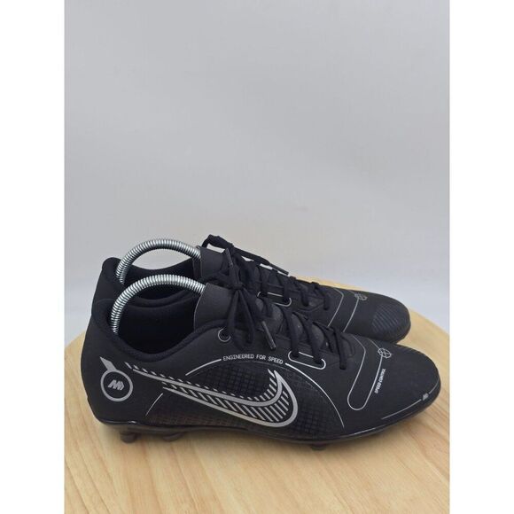 Nike | Shoes | Nike Mercurialvapor 4 Club Mg Black Metallic Silver ...